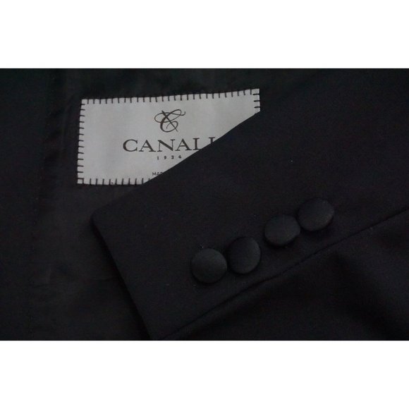 Canali | Suits & Blazers | Canali 934 Current Mohair Blend Black Formal ...